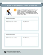 Change Management Strategy Document - Venngage