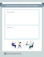 Change Management Strategy Document - Venngage