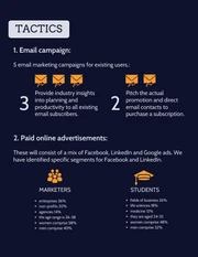 Business Promotional Marketing Plan - Venngage