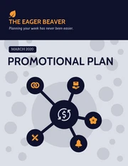 Business Promotional Marketing Plan - Venngage