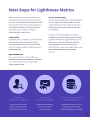 Purple SAAS Business Case Study - Venngage