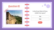 Purple Book Quizzes Presentation - Venngage