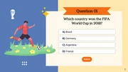 Green Blue Yellow Quiz Presentation - Venngage