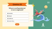 Green Blue Yellow Quiz Presentation - Venngage