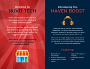 Technology Product Bi Fold Brochure - Venngage