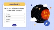 Blue and Yellow Fun Quizzes Presentation - Venngage