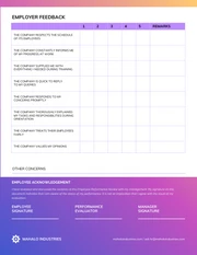 New Employee Performance Review Examples - Venngage