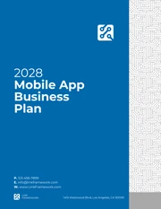 App Business Plan Template - Venngage