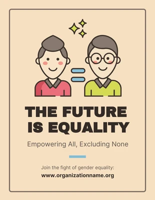 Social Equality Posters Customize 140 Business Poster Templates