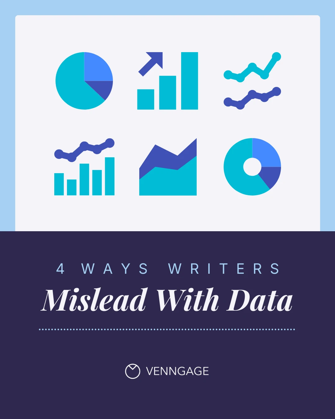 Misleading Data Instagram Carousel Post - Venngage