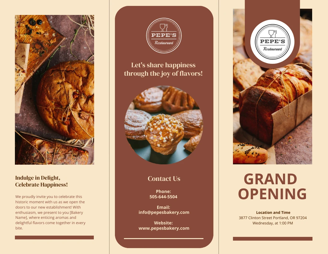 Folheto De Inauguracao De Restaurante Descubra Para Que Serve O