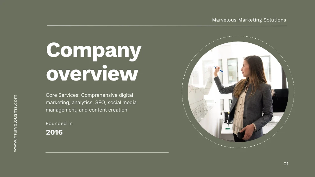 Siam Marketing Presentation Template - Venngage