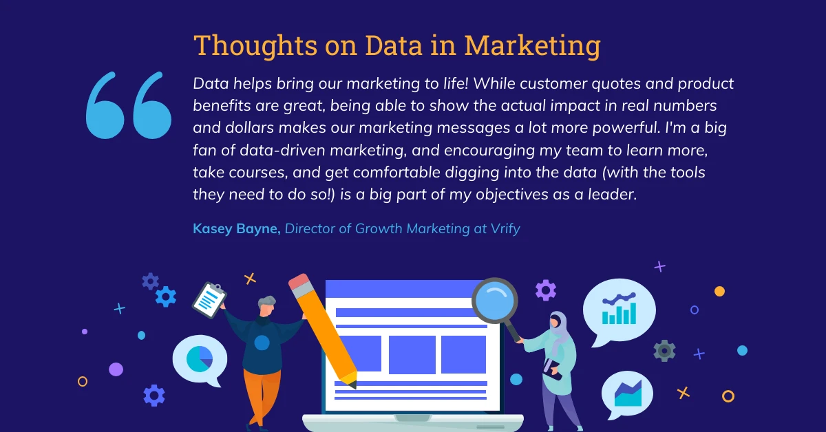 Data Storytelling Marketing LinkedIn Post - Venngage