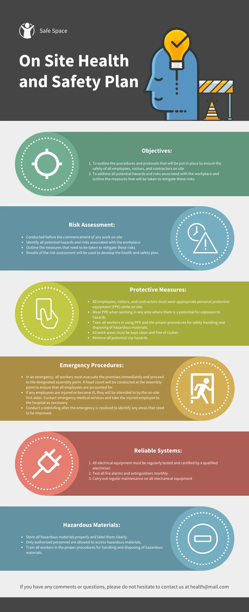 Safety Planning Template Venngage
