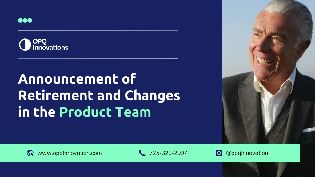 Retirement Announcement Company Presentation - Venngage