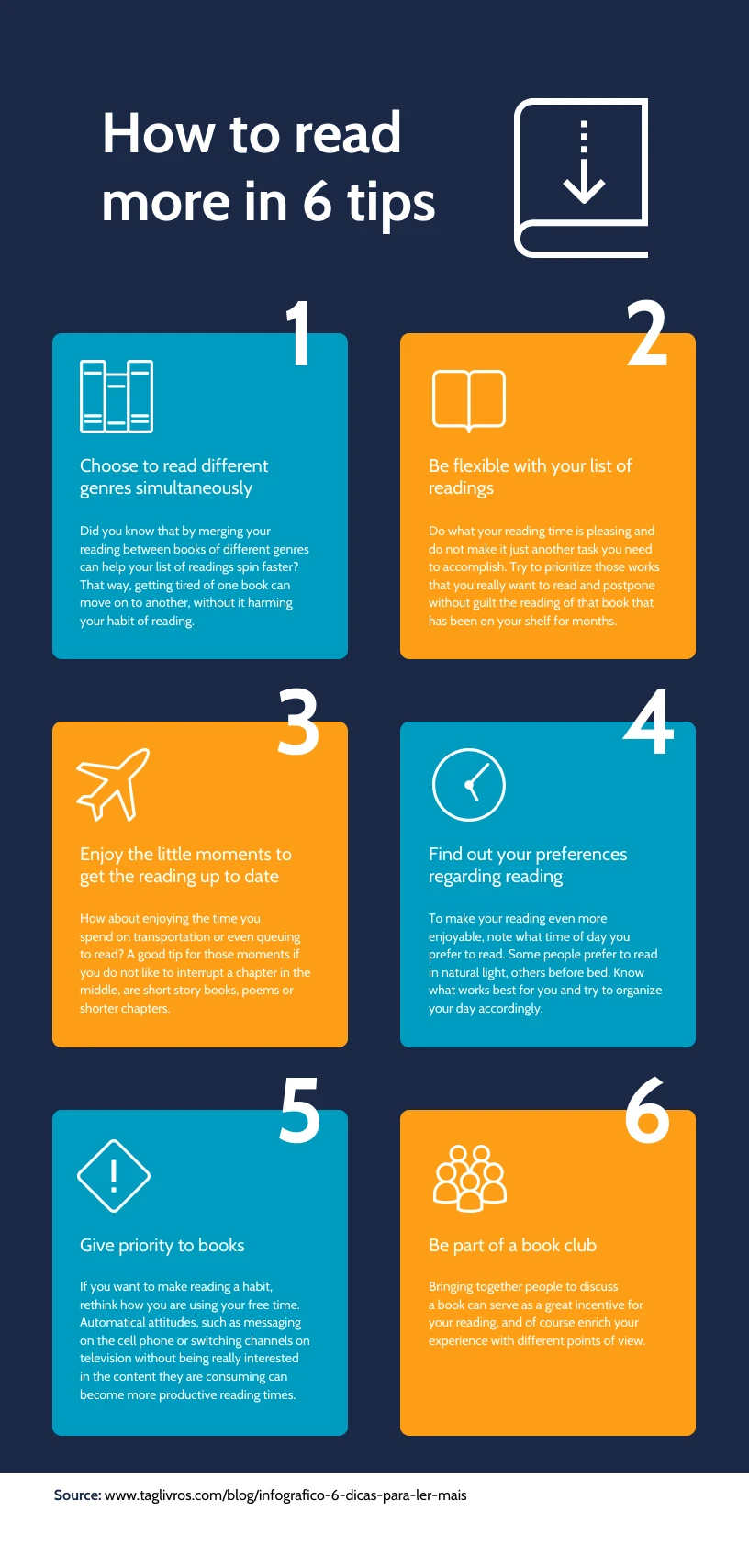 Reading Infographic Template - Venngage