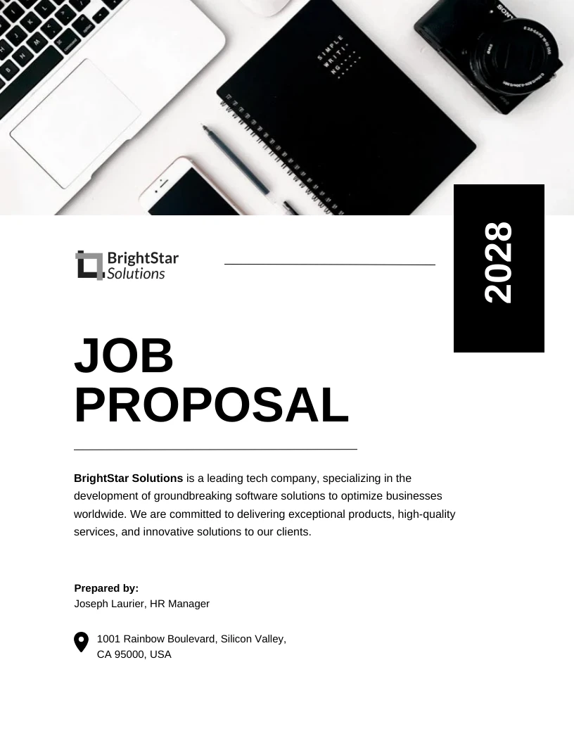 Job Proposal Templates