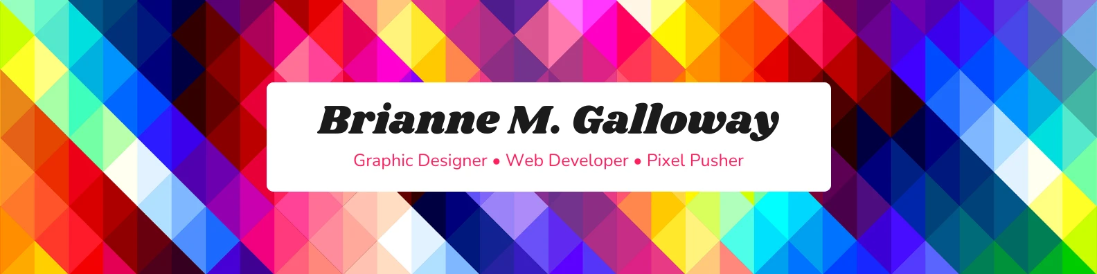 Vibrant Pattern Profile LinkedIn Cover Banner - Venngage
