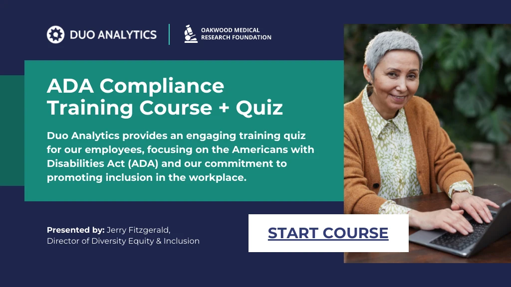 Interactive ADA Compliance Training Quiz Presentation - Venngage