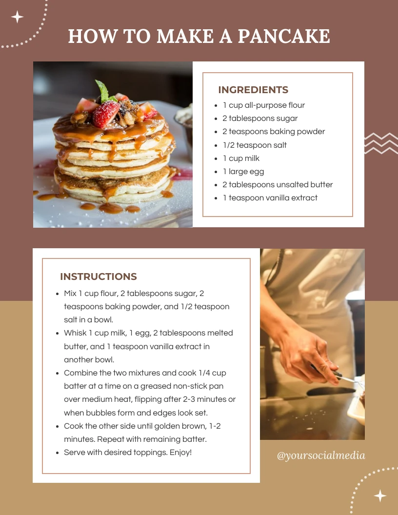 How to Make a Pancake Flyer Template - Venngage