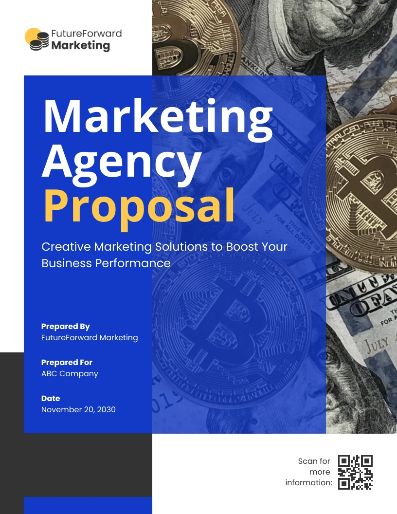 Marketing Agency Proposal Template - Venngage