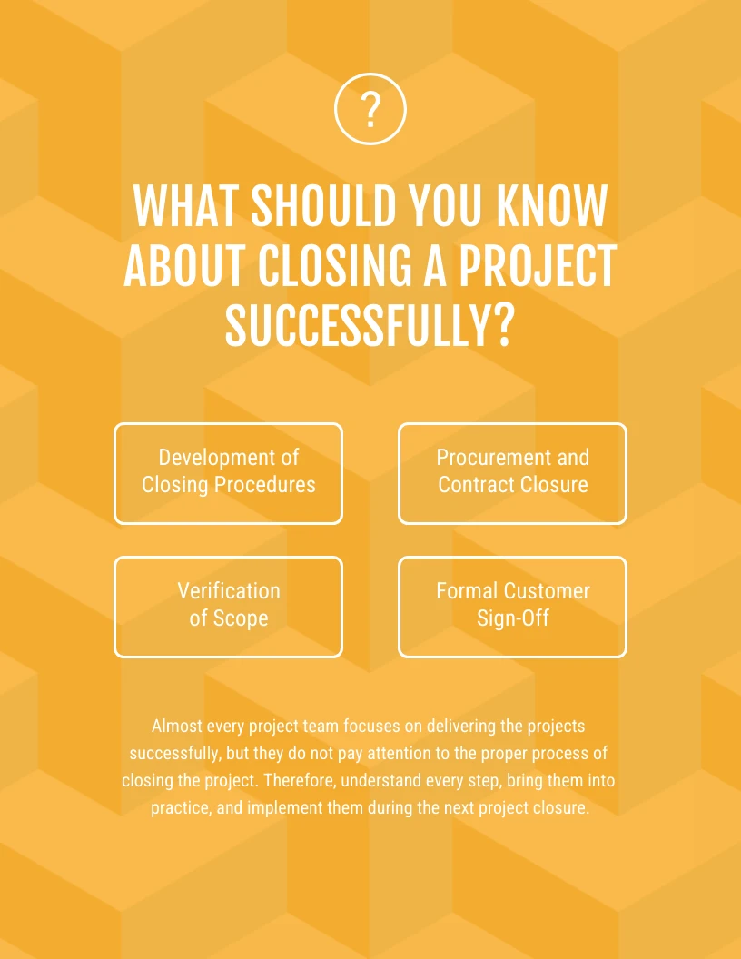 Simple Colorful Project Management eBook Template - Venngage
