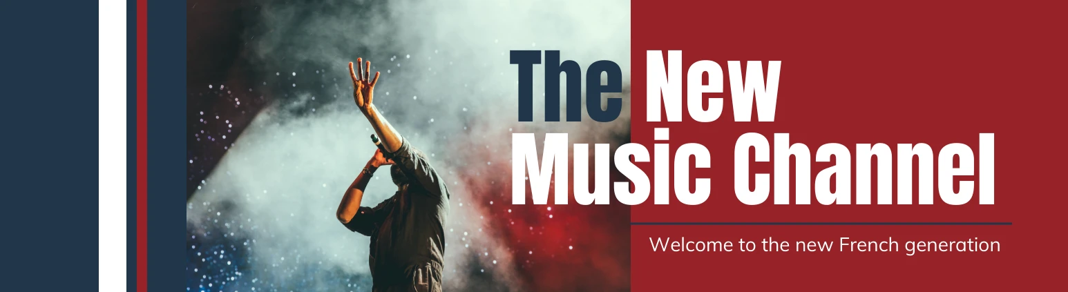 Music Channel YouTube Banner - Venngage