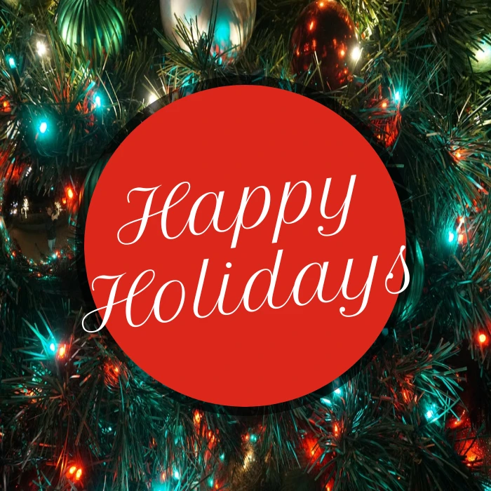 Happy Holidays Instagram Social Media Post - Venngage