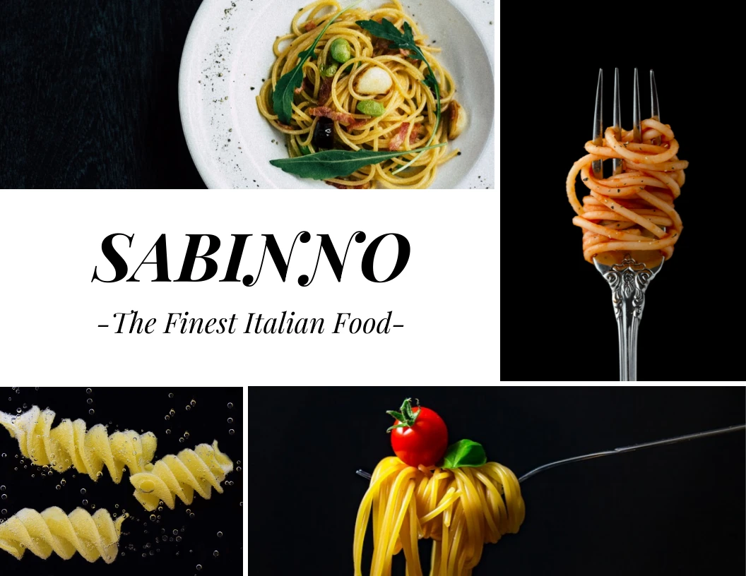 Italian Restaurant Photo Collage - Venngage