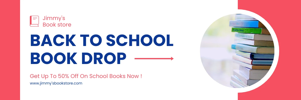 White And Red Minimalist Back To School Banner - Venngage