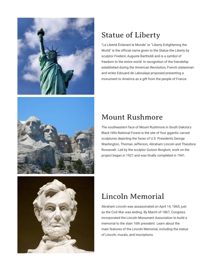 3-Row with Square Grid Layout - Venngage