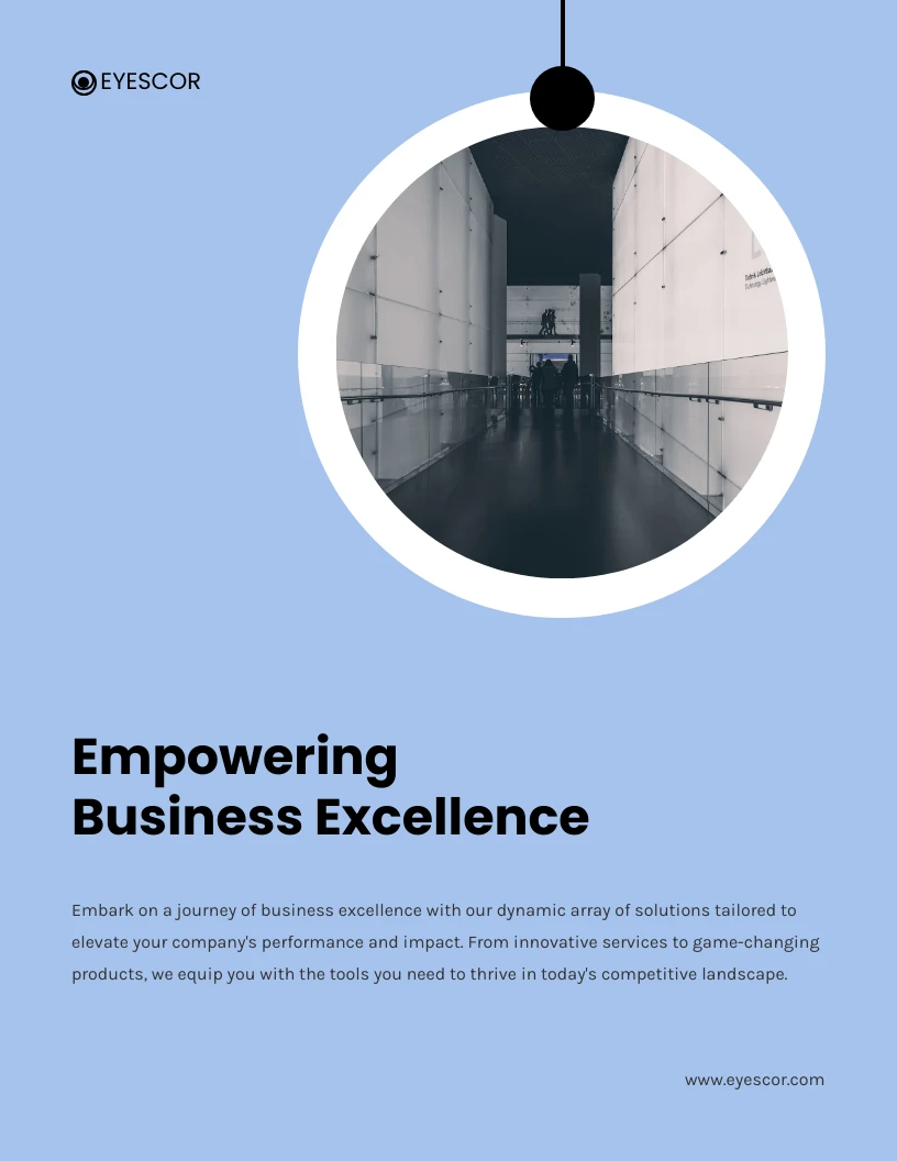 Modern Business Catalog Template - Venngage