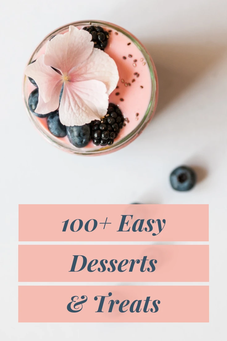 Dessert Recipe Ideas Pinterest Post - Venngage