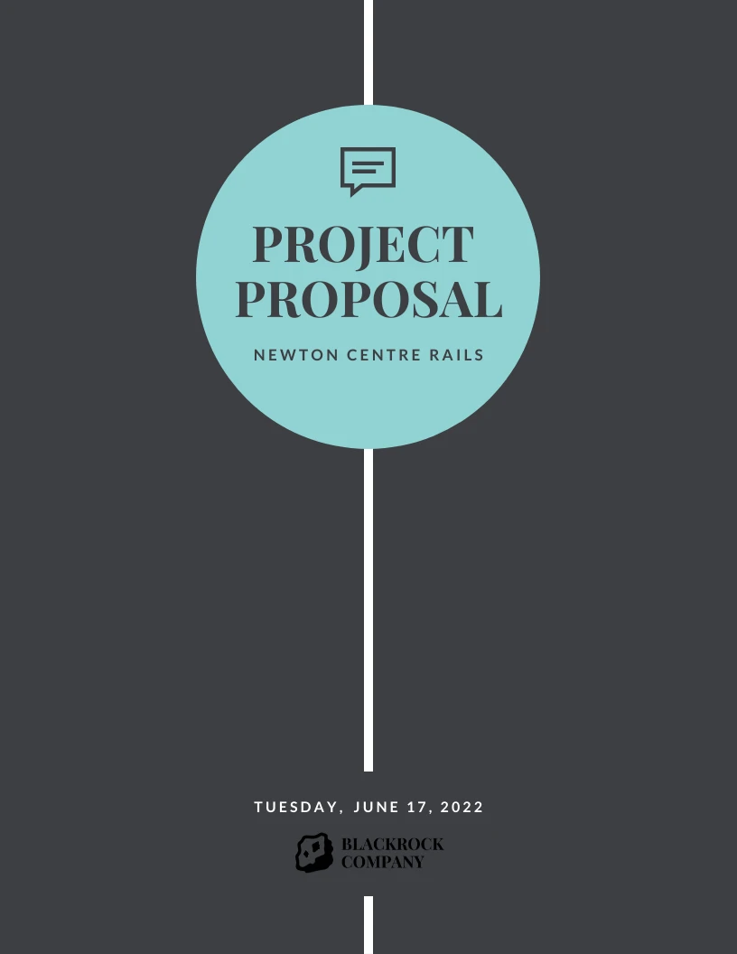 Simple Retro Style Project Proposal Template - Venngage