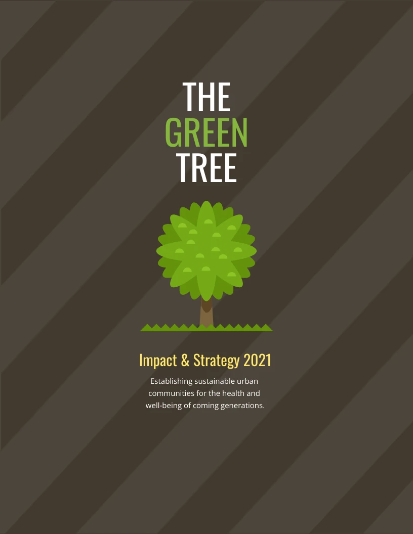 Tree Report Template - Venngage