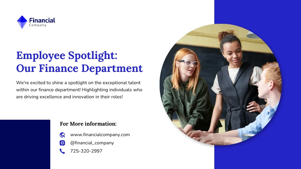 Employee Bio Company Presentation - Venngage