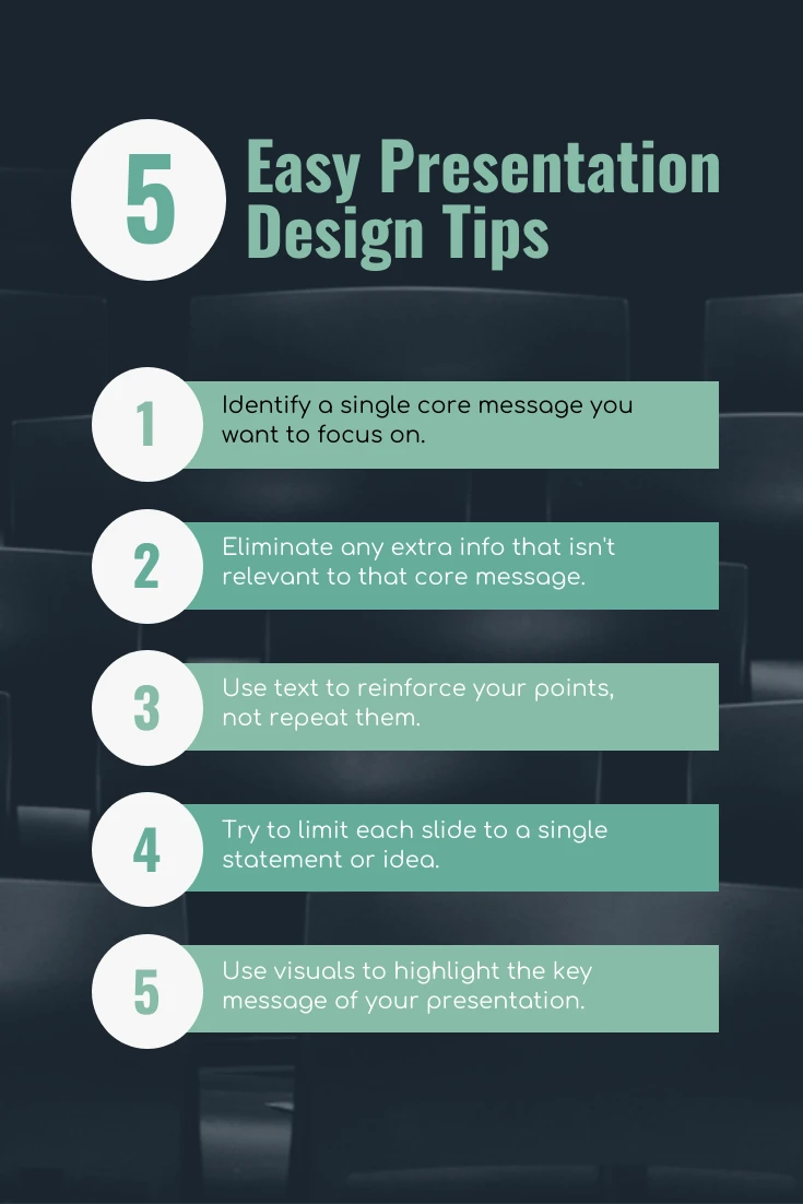 Presentación fácil Consejos de diseño Pinterest Post - Venngage