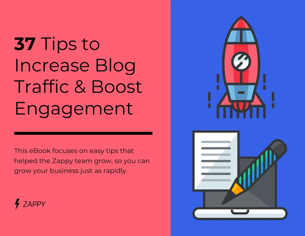 Increase Blog Traffic eBook Template - Venngage