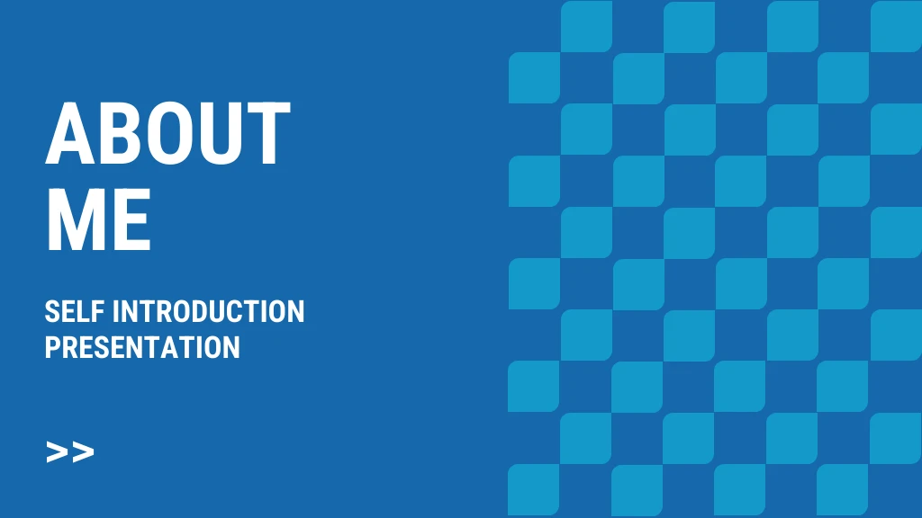 Flower About Me Presentation Template - Venngage