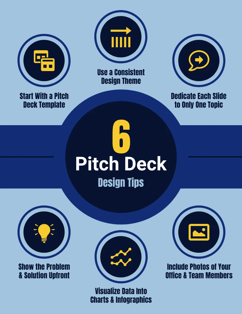 Circular Design Tips Infographic List Template - Venngage