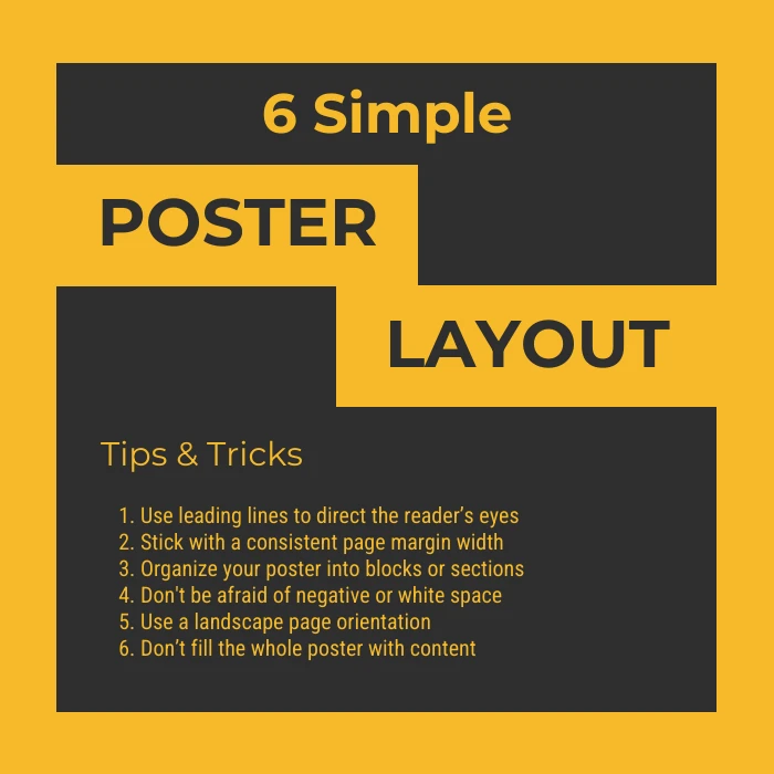 Simple Yellow Poster Instagram Post - Venngage