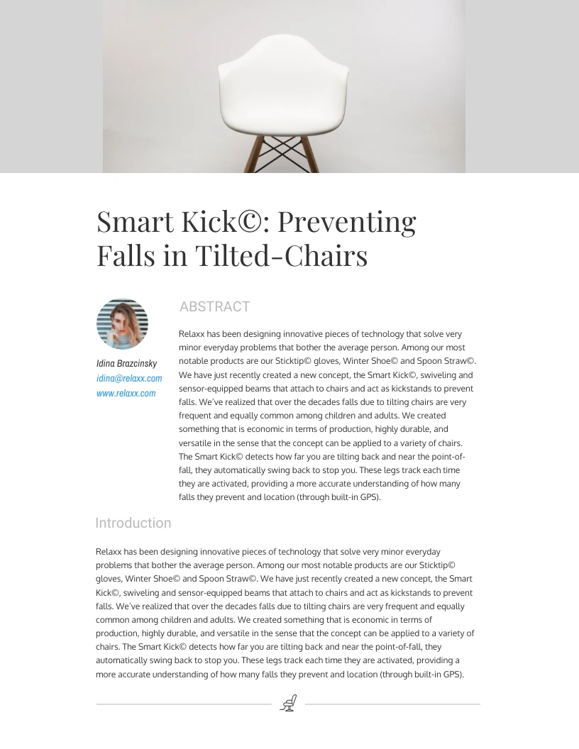 Technology White Paper Template - Venngage