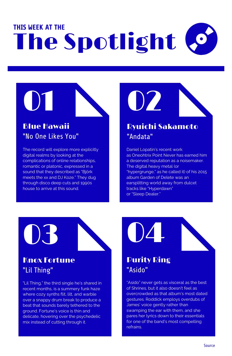 Music Event Highlights Newsletter Template - Venngage