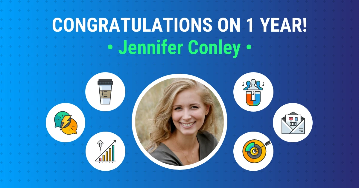 Work Anniversary LinkedIn Post - Venngage