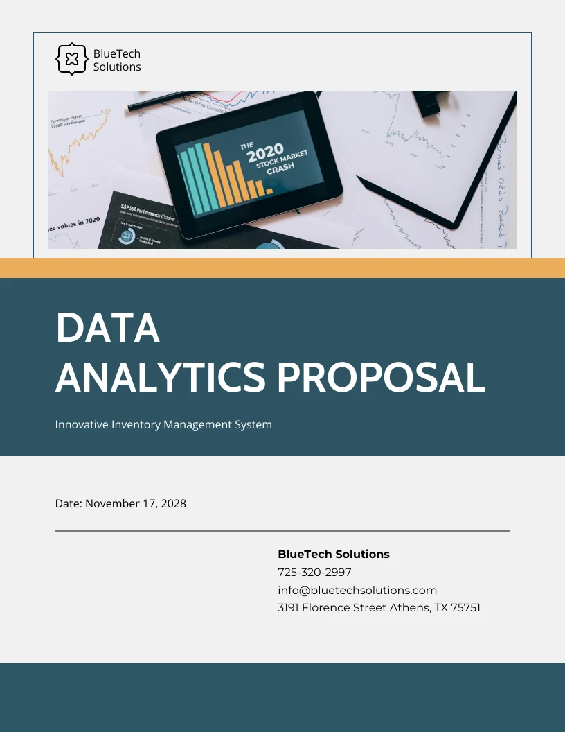 Inventory Management Software Development Proposal Template - Venngage