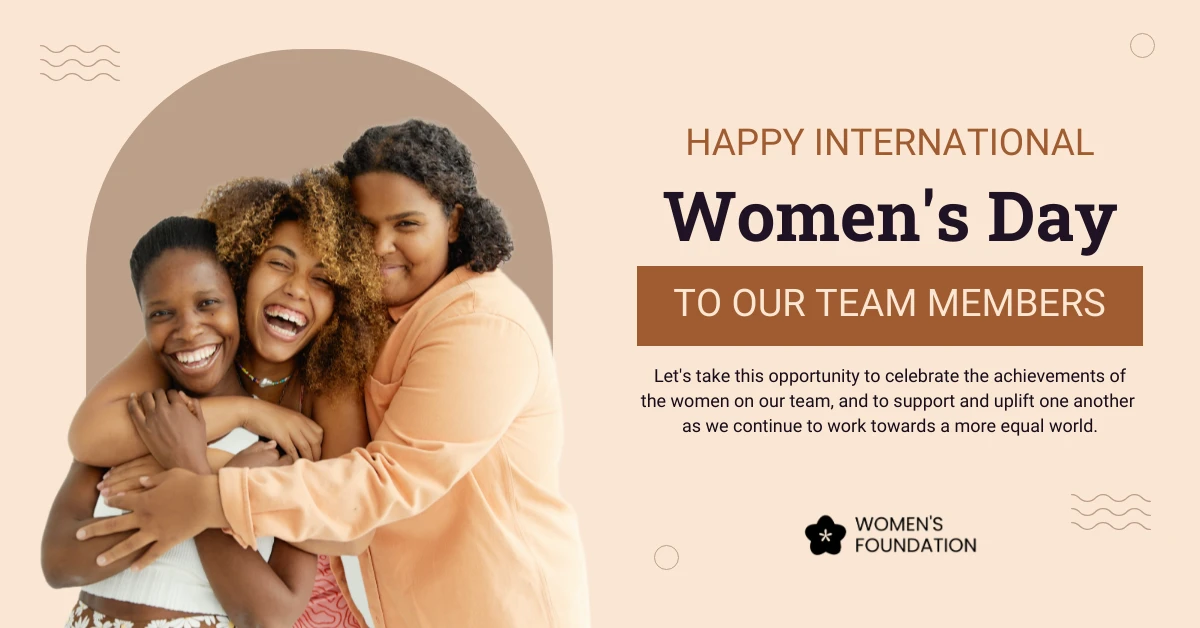 International Women's Day Social Media Post - Venngage