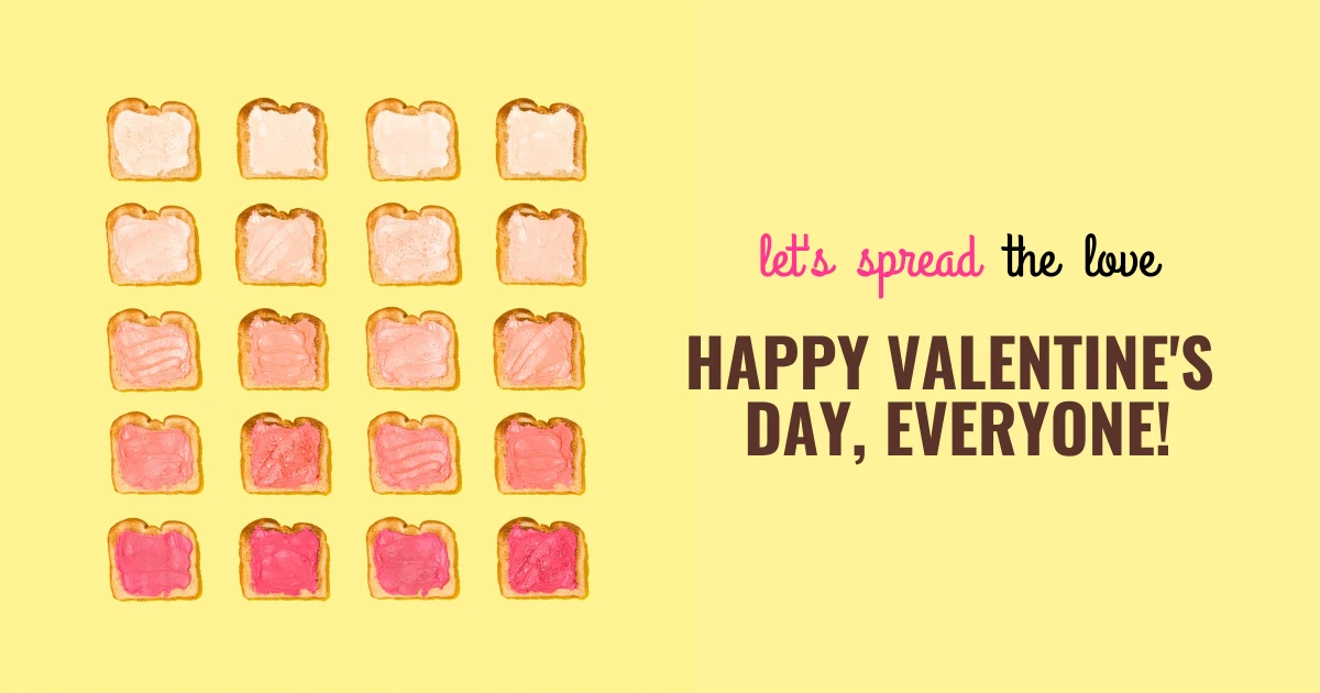 Cute Valentine's Day Facebook Post - Venngage