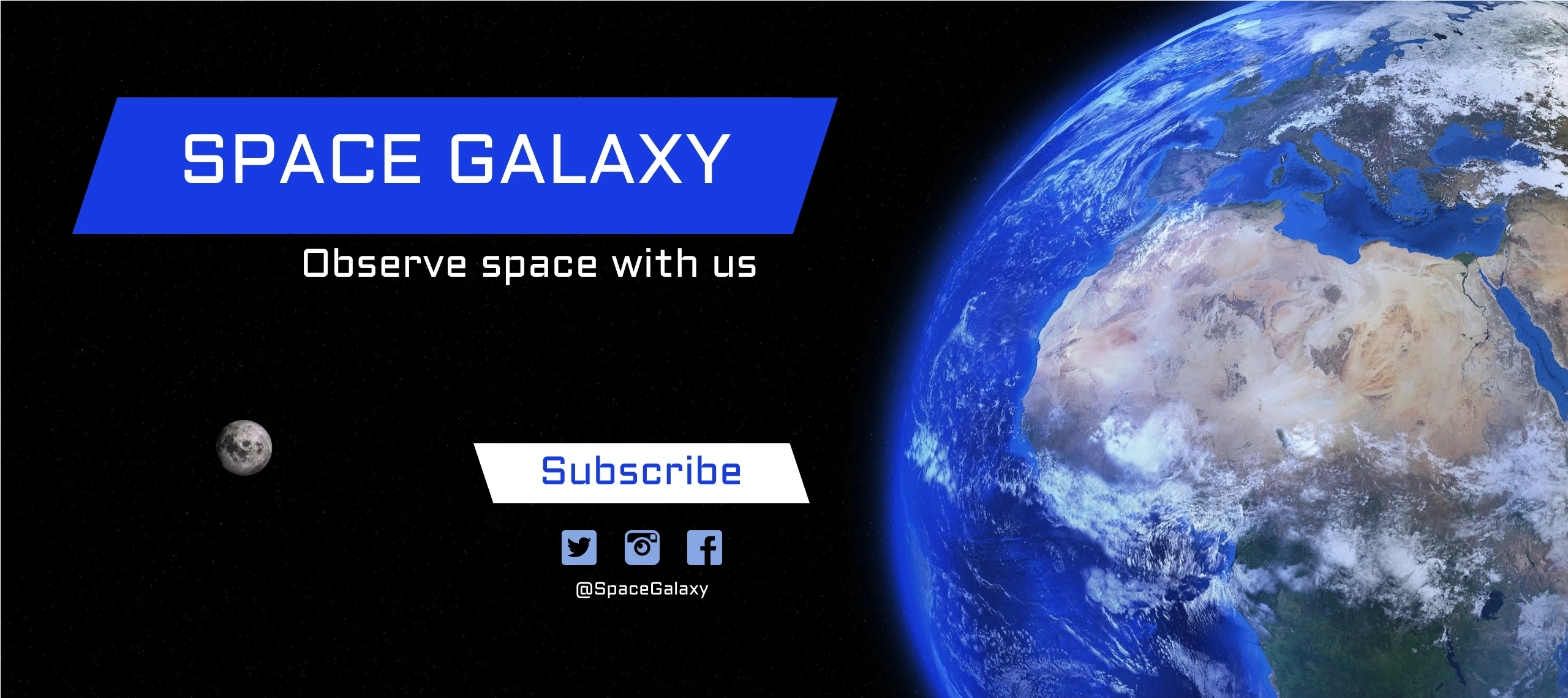 Planet YouTube Banner - Venngage