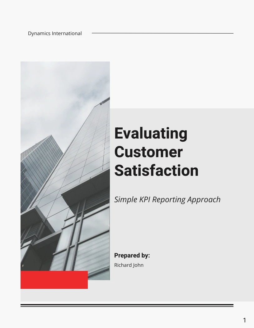 Modern KPI Reports Template - Venngage