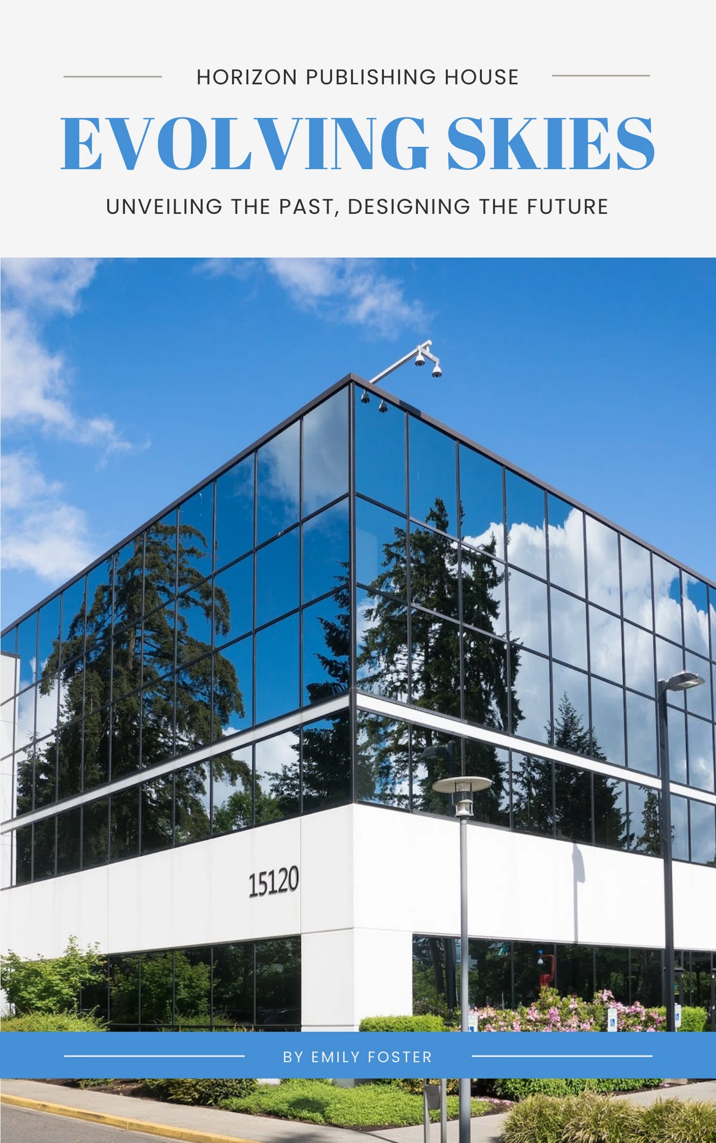 Light Grey Minimalist Architecture Book Cover - Venngage